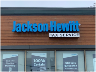 Thank You Jackson Hewitt! | Plattsburgh Creative Signs