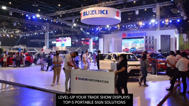 Level-Up Your Trade Show Displays: Top-5 Portable Sign Solutions ...
